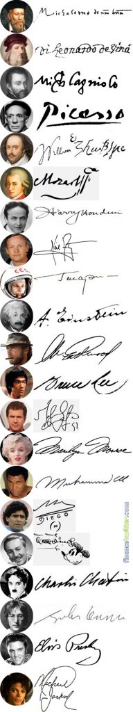 50 Cool Signatures Of World’s Rich & Famous People - FinanceTwitter