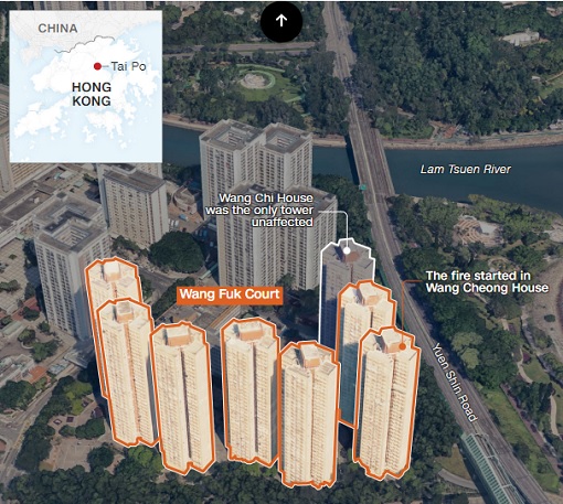 Hong Kong High-Rise Fire – How It Spread In Just 5 Minutes